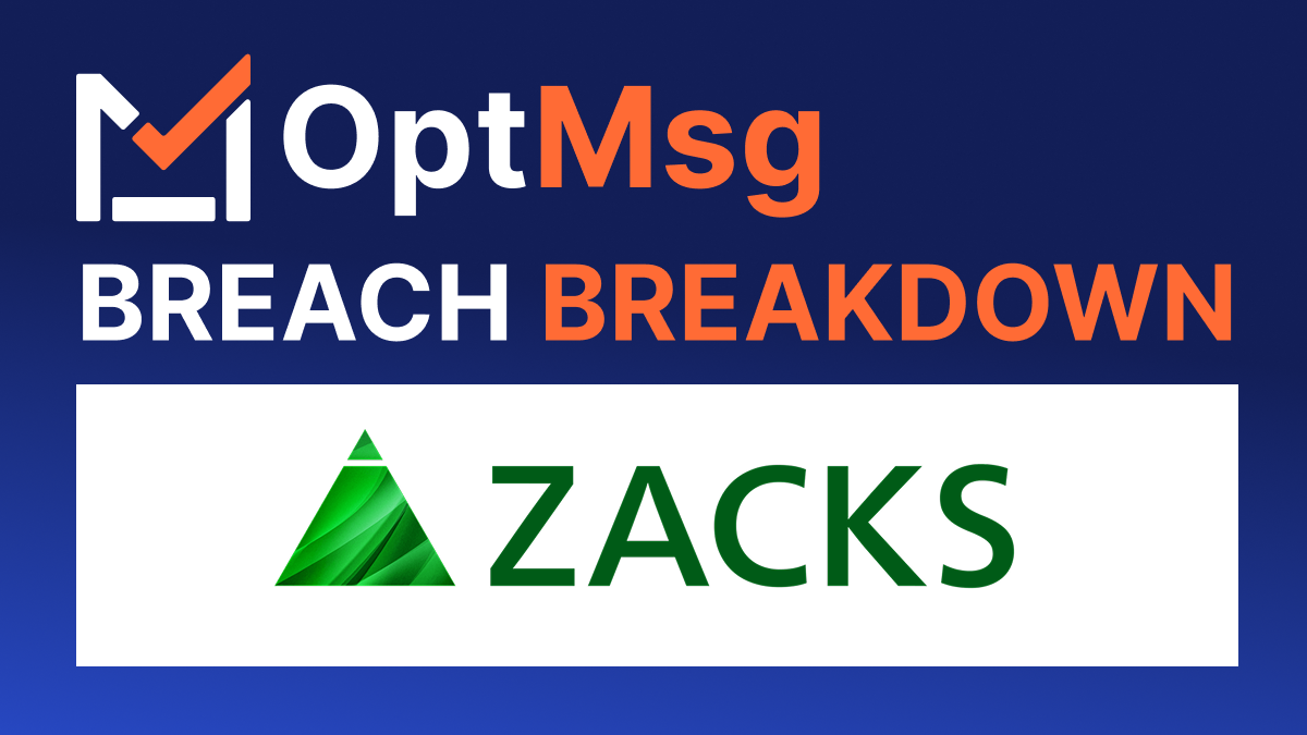 Breach Breakdown: Zacks Investment Research - OptMsg